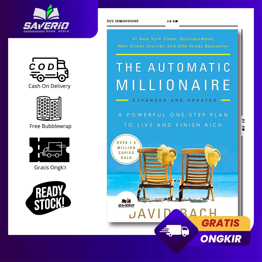 Jual The Automatic Millionaire, Expanded and Updated by David Bach ...