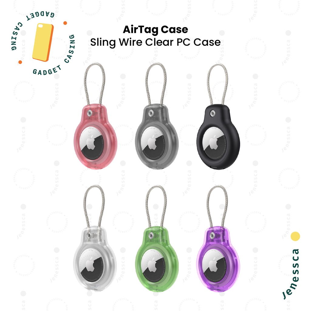 Jual Case AirTag PC Case Sling Wire Casing Gantungan AirTag Pelindung ...