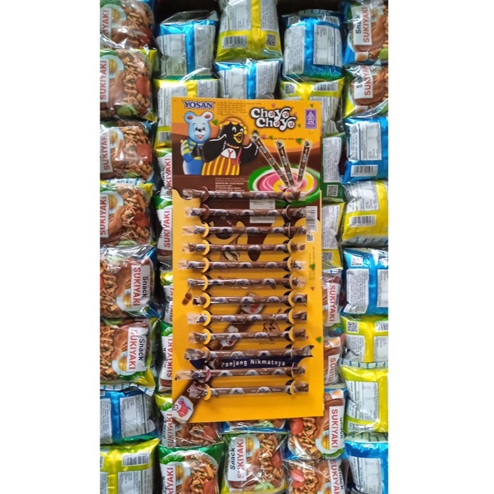 Jual YOSAN CHOYO CHOYO Coklat LEGEND 90an YOSAN Choyo-Choyo Stick ...