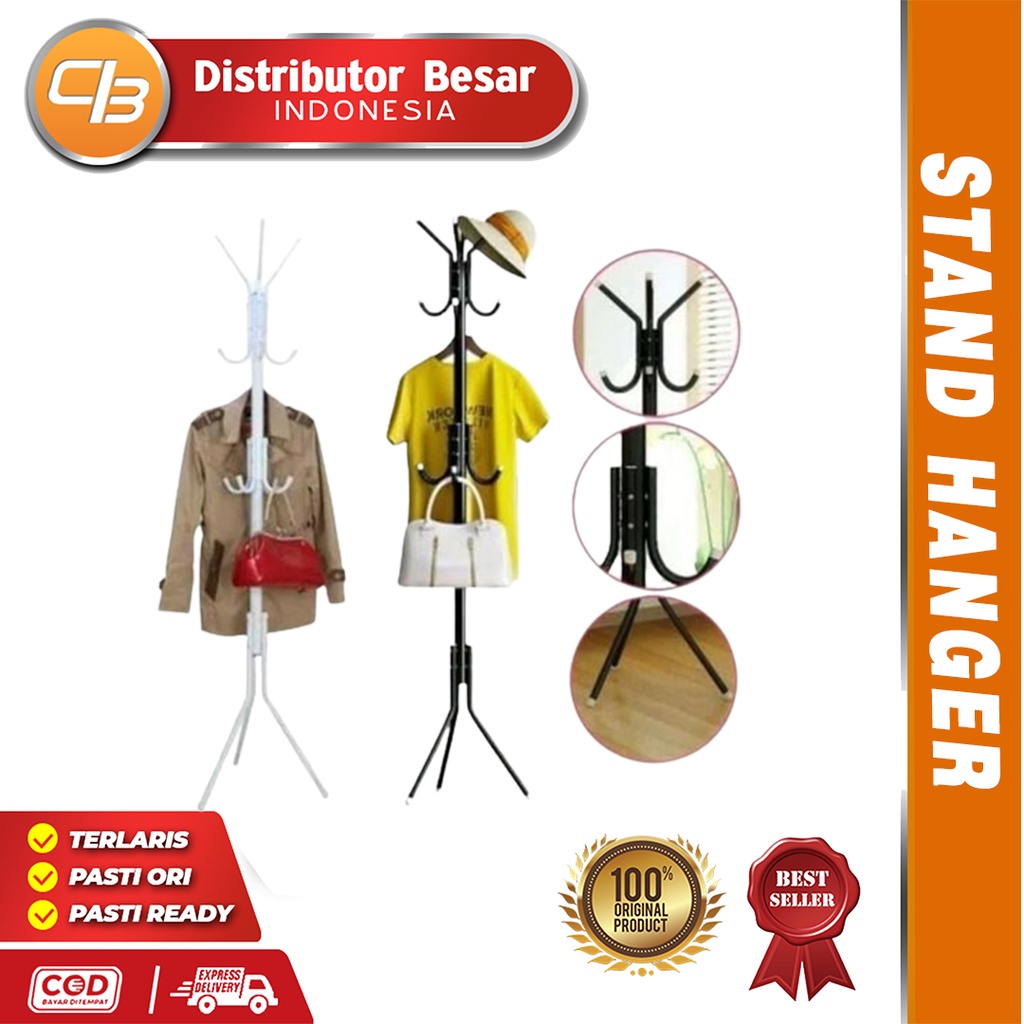 Jual Stand Hanger Baju Gantungan Aesthetic Multifungsi | Shopee Indonesia