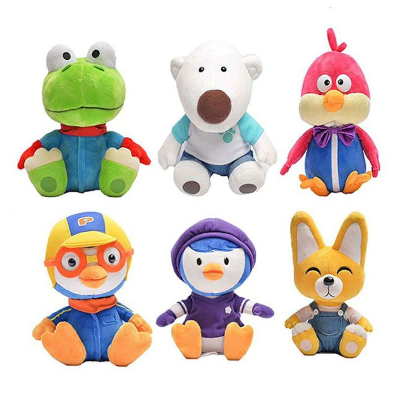 Jual Boneka pororo pinguin Petty Crong Loopy Poby eddy Plush Toy Doll ...