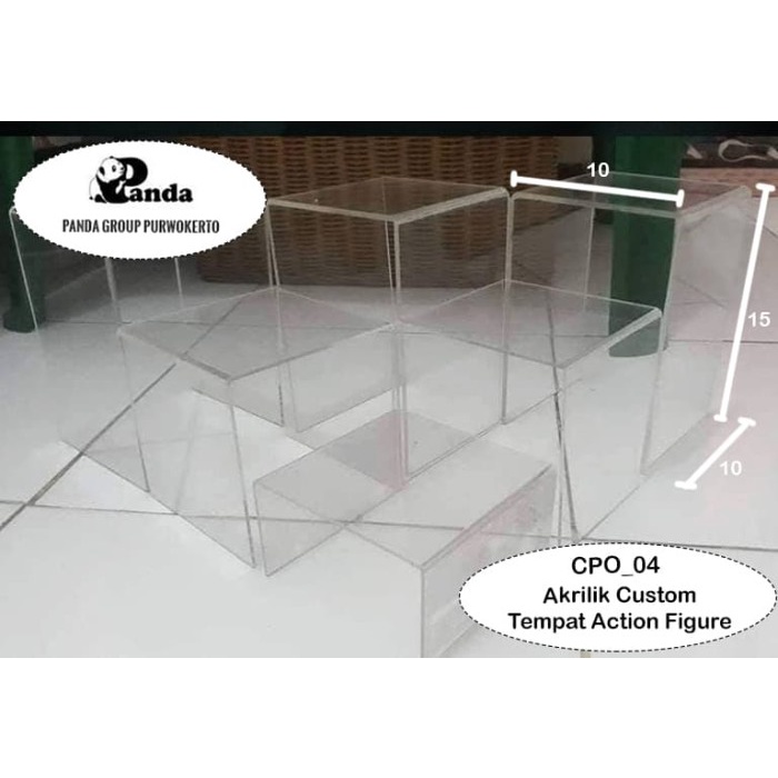 Jual Acrylic Tempat Display Action Figure Ukuran Besar Termurah ...