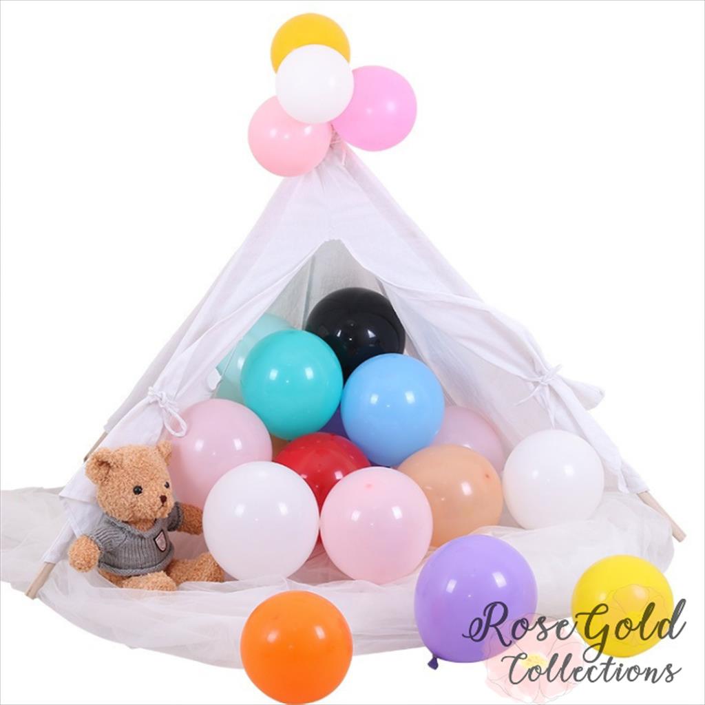 Jual [1 PACK] Balon Latex warna Matte Polos/Plain Matte Latex 12 inch ...
