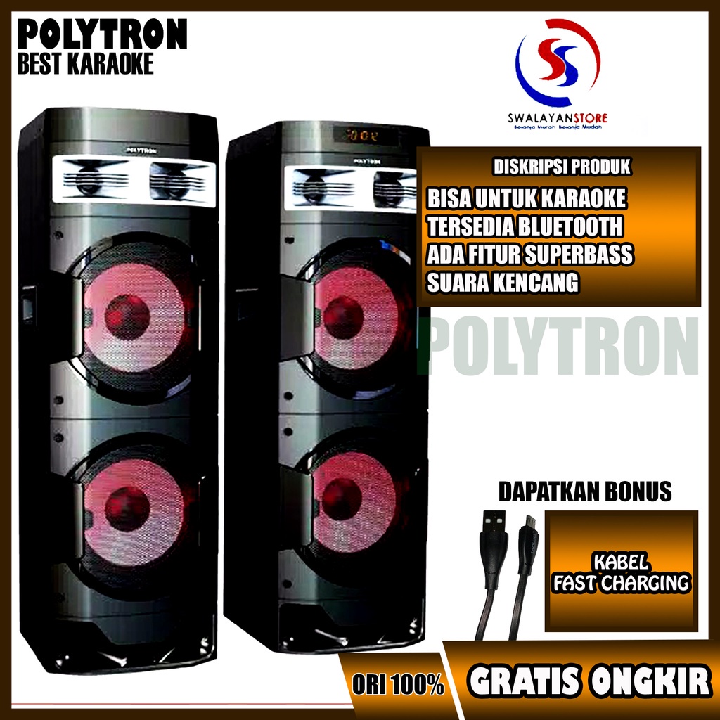 Jual Polytron Active Speaker Pas 10df22 Garansi Resmi Shopee Indonesia