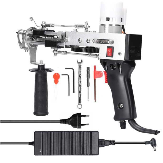 Jual Alat Mesin Jahit Karpet Tufting Flocking Gun Cut Pile DW | Shopee ...