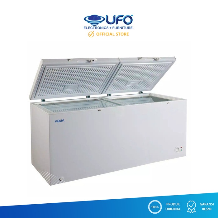Jual AQUA Chest Freezer Box 400L AQF400GC | Shopee Indonesia