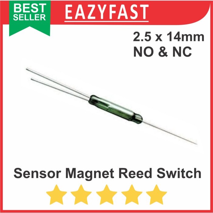 Jual Reed Switch 3P Sensor Magnet NO NC 3 Pin Kaki Saklar Magnetic ...
