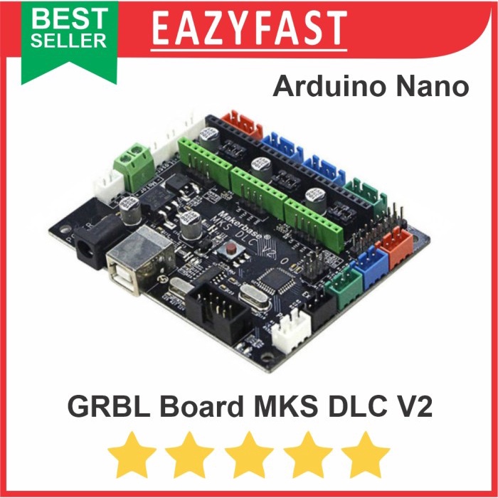 Jual GRBL USB CNC Controller MKS DLC V2.1 3 Axis Board 3018 Laser ...