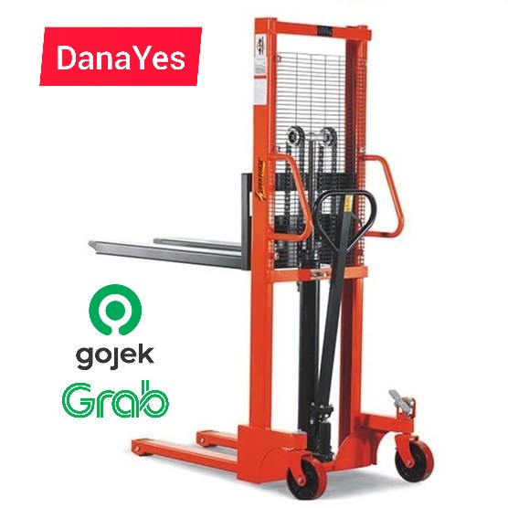 Jual Hand Stacker Lock Hand Pallet Manual Superform Forklift 1 ton 1,6 ...