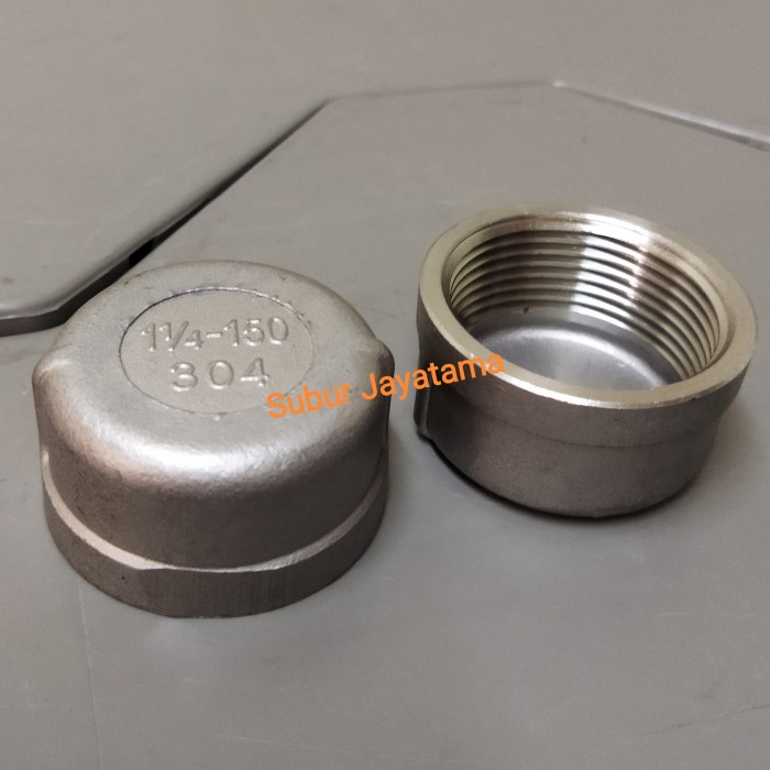 Jual Dop / End Cap Stainless 304 Drat Dalam 1 1/4 " inchi SAMBUNGAN ...