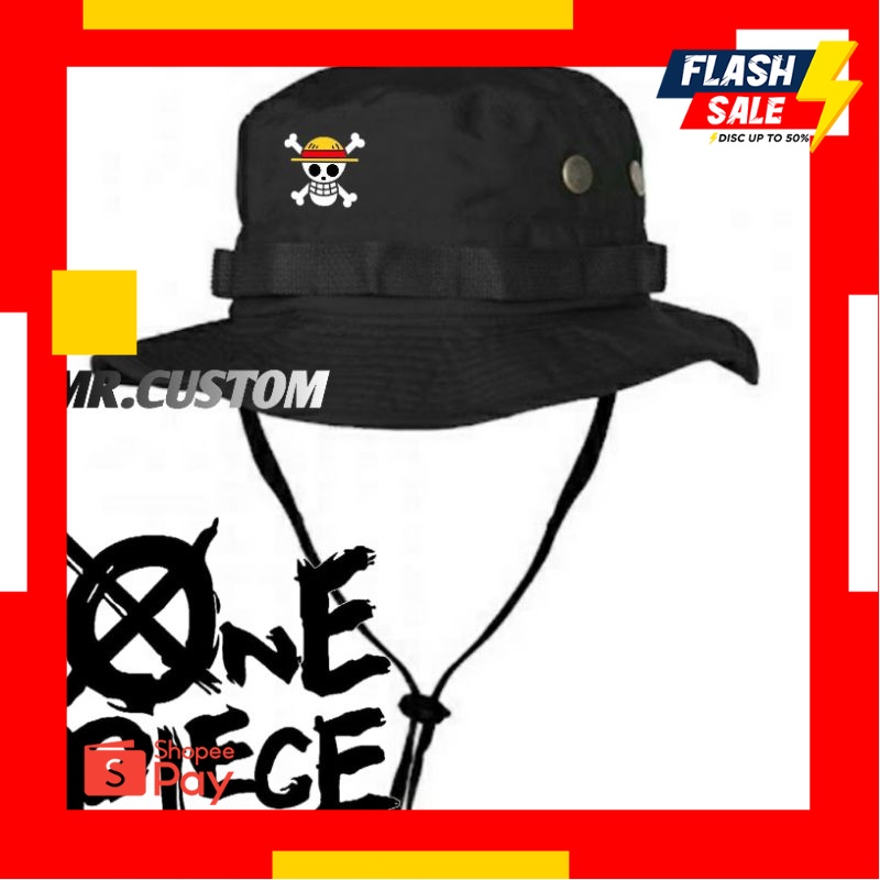 Jual SPECIAL 11.11 BIG SALE | Topi Rimba Adventure One Piece Logo/Topi ...