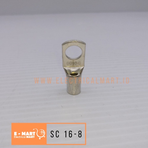Jual SKUN KABEL TEMBAGA SC 16 - 8 / Skun CU 16mm M8 | Shopee Indonesia
