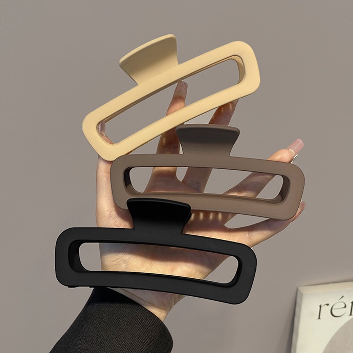 Jual ED - 13CM - JEPIT RAMBUT KOREA DOFF MODEL KOTAK PANJANG FASHION ...