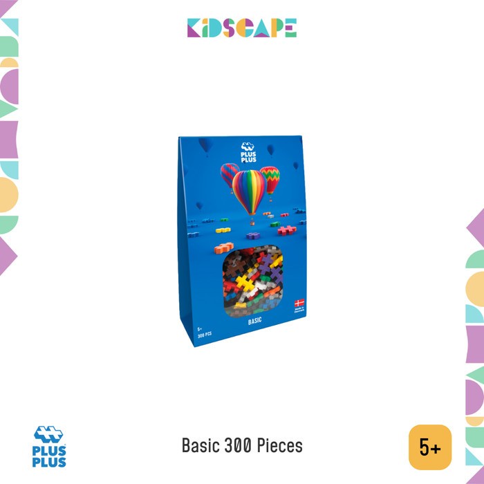 Jual Plus-Plus Basic Color Mix 300 Pieces | Open Ended Toys | 3D Puzzle ...