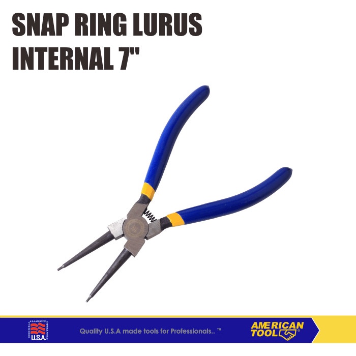 Jual Tang Snap Ring Lurus Internal INST 7" American Tool 8959127 ...