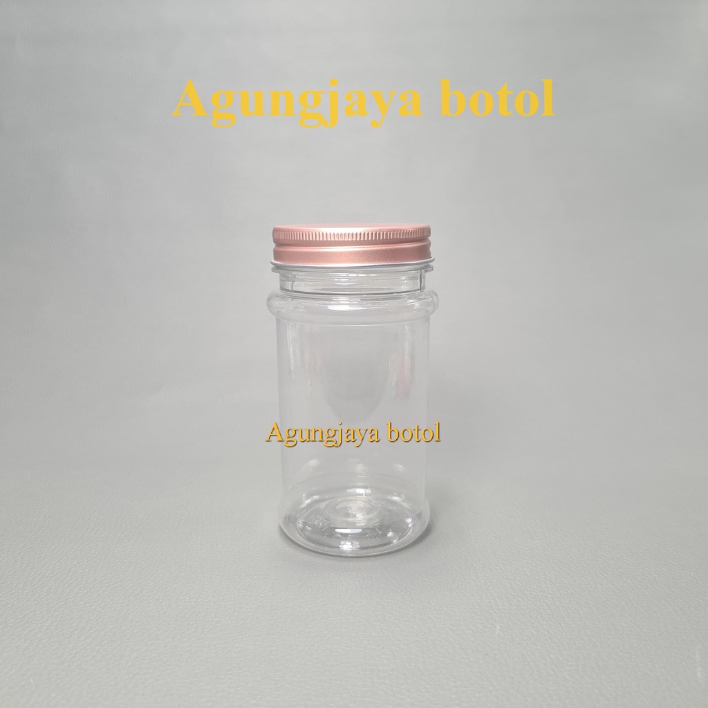 Jual Toples 200 ml Pet Tabung Natural Tutup Alumunium / Toples Plastik ... Jual Toples 200 ml Pet Tabung Natural Tutup Alumunium / Toples Plastik ...