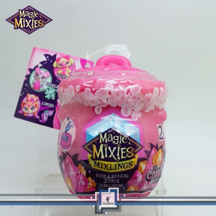 Jual Magic Mixies Mixlings Fizz & Reveal 2 Pack Cauldron The Crystal ...