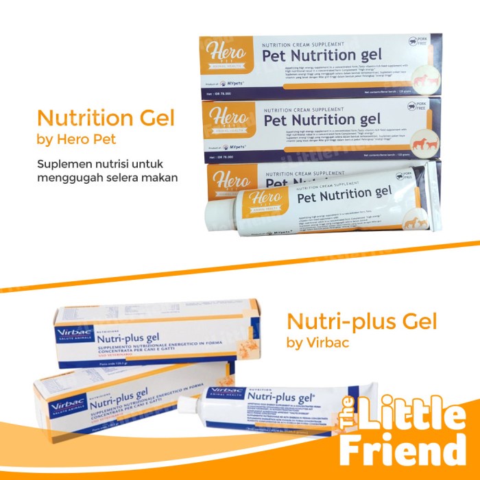 Jual Nutriplus Gel Virbac & Hero Pet Nutrition Gel Vitamin Bulu ...