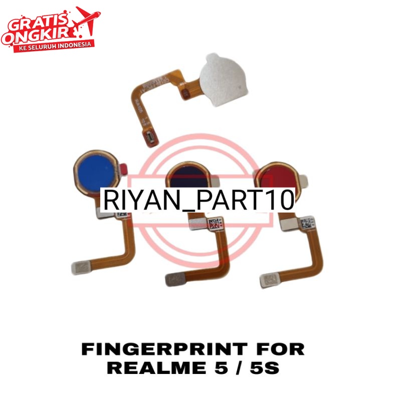 Jual FingerPrint FOR REALME 5, 5i, 5 PRO, C3, 5S ORIGINAL - Sidik Jari ...