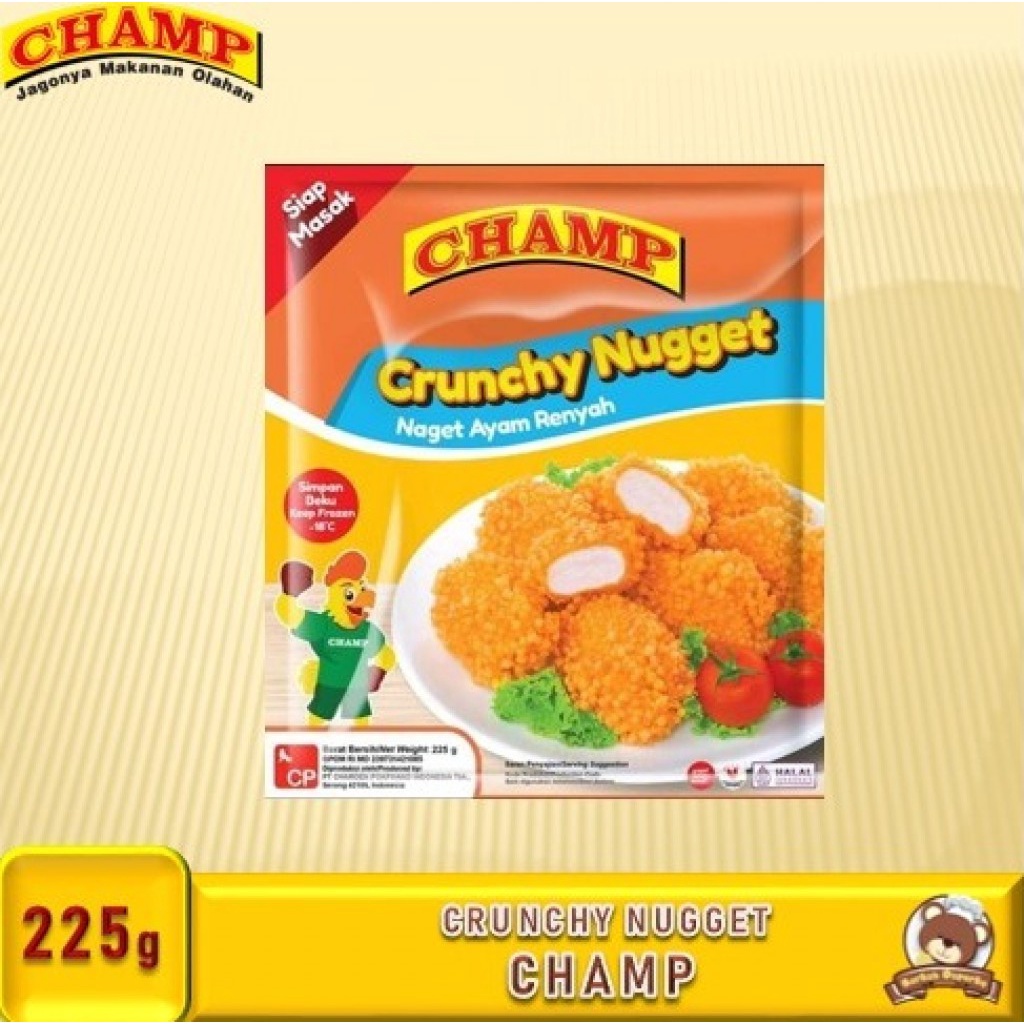 Jual Champ Nugget Crunchy / Naget Crispy 225g | Shopee Indonesia