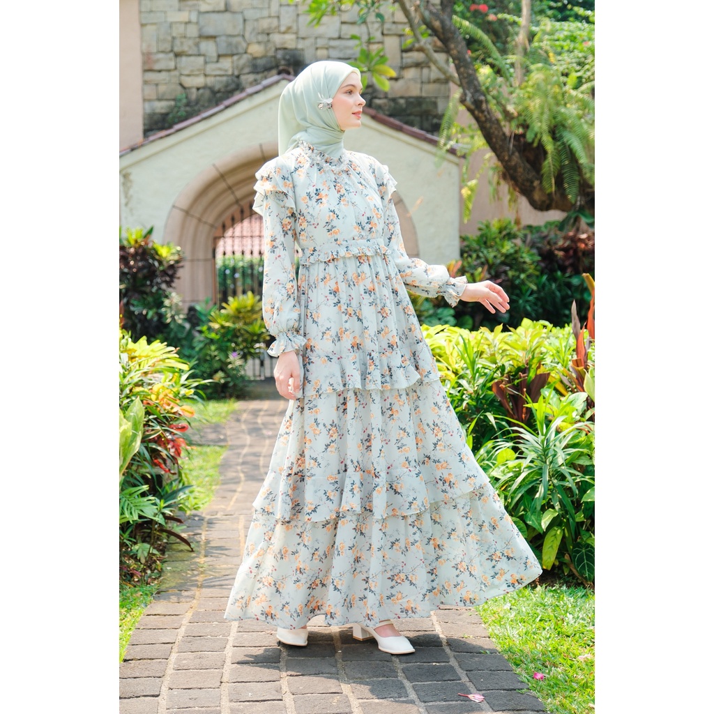 Jual Ghaliya Dress Spearmint | Shopee Indonesia