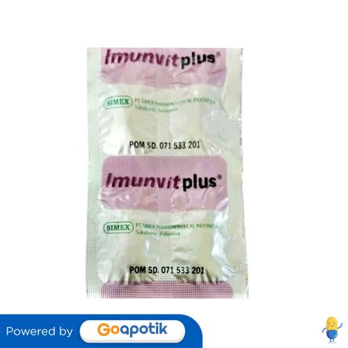 Jual Imunvit Plus Strip 4 Kaplet | Shopee Indonesia