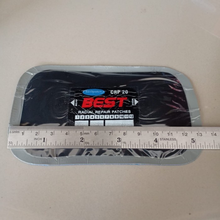 Jual CRP 20 Bestpatch - Tip Top - Karet Tambal Ban Luar - 1 Lembar / Biji | Shopee Indonesia