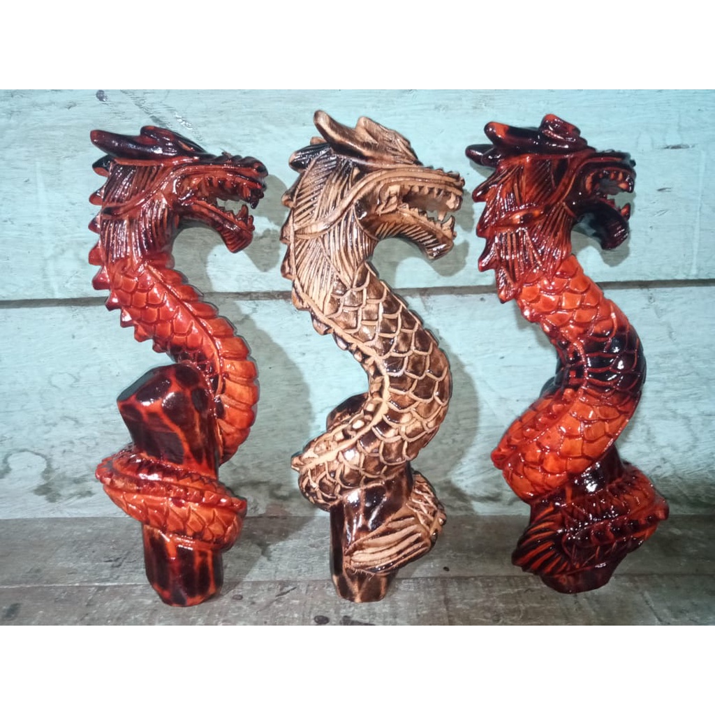 Jual Tuas Perseneling Handle Mobil Truk Bis Motif Naga 20cm 30cm 35cm ...
