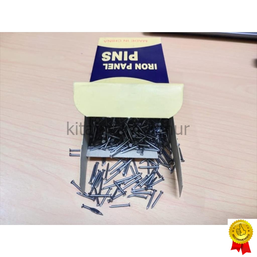 Jual Paku Triplek 1/2" Paku Sol Sepatu Paku Sofa Iron Panel Pins Paku ...