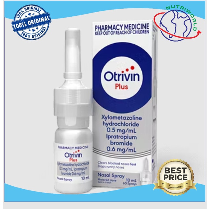 Jual Otrivin Adult Plus Nasal Spray 10mL | Shopee Indonesia