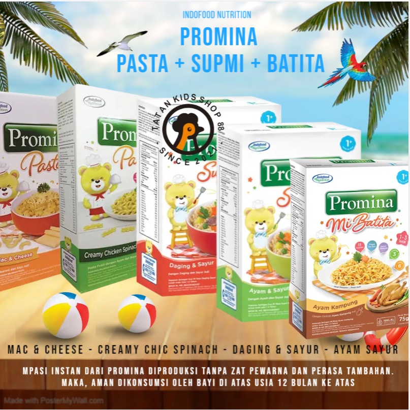 Jual Promina Sup Mie Pasta Mi Batita Mac And Cheese Creamy Chicken ...