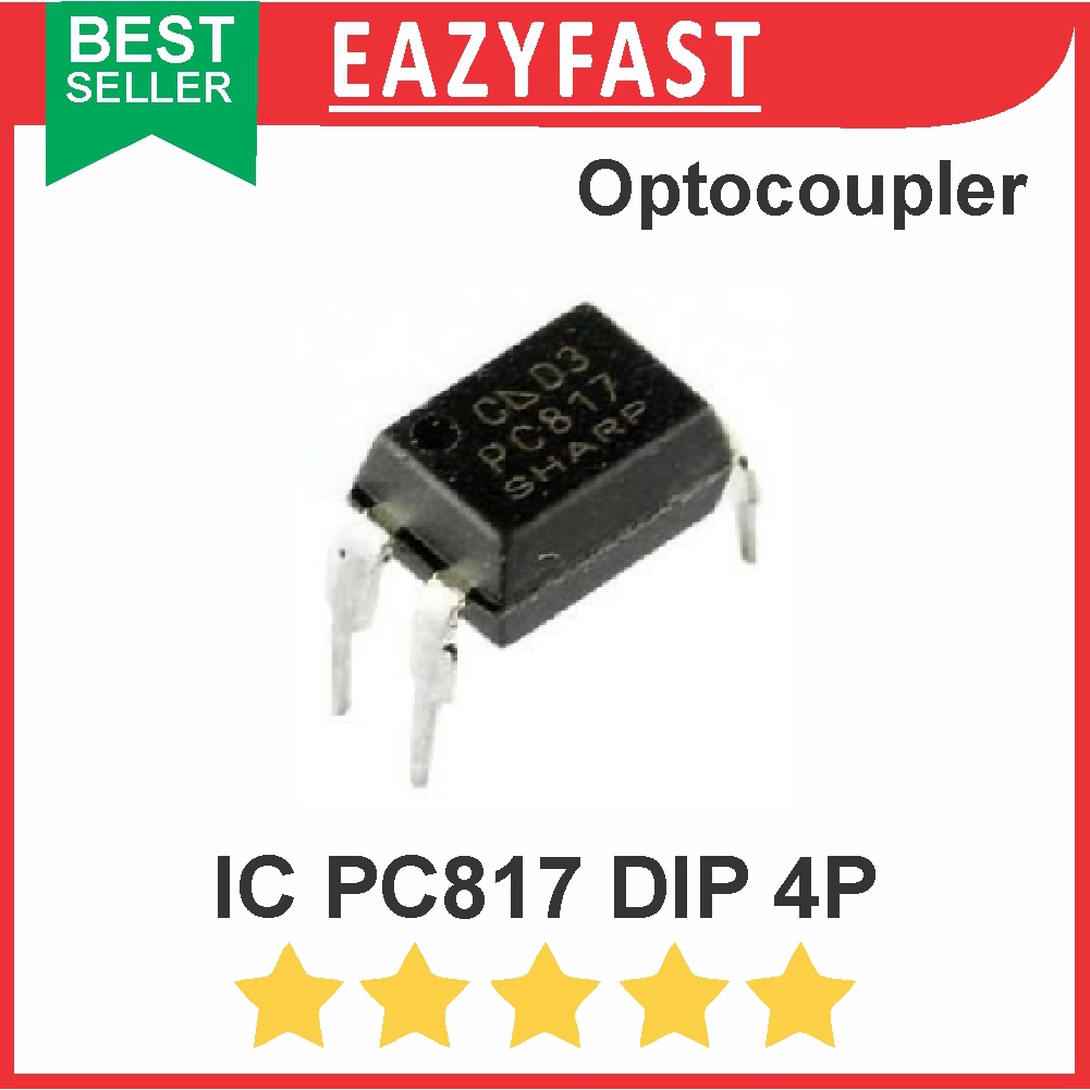 Jual IC PC817 PC 817 DIP 4 Pin Optocoupler | Shopee Indonesia