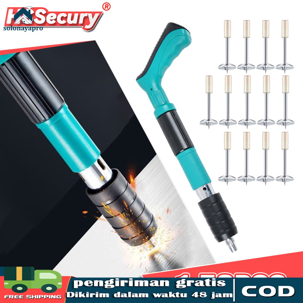 Jual MINI NAIL GUN mesin tembak paku beton Alat paku ramset universal ...