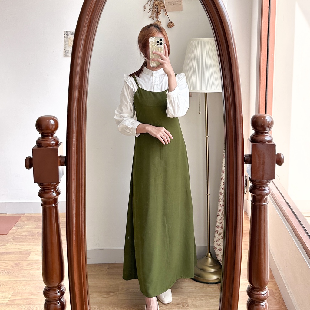 Jual JISOO KOREAN OVERALL - HARASKIRT | Shopee Indonesia