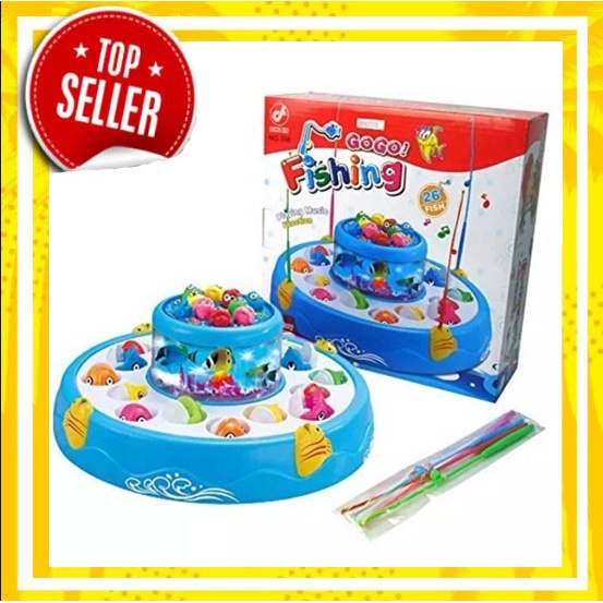 Jual (TOPSELLER1) FISHING GAME 30in1 3D Effect & Music - Set Mainan ...