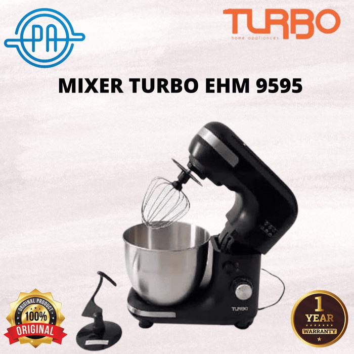 Jual TURBO grande mixer EHM 9595/mixer adonan roti/stand mixer jumbo ...
