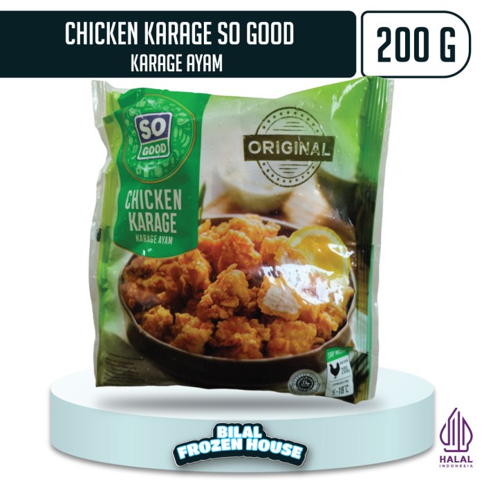 Jual So Good Chicken Karage - Karage 200gr - Karage 400gr | Shopee ...