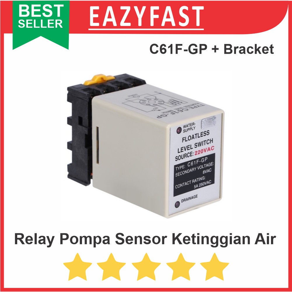 Jual Floatless WLC Auto Water Level Control Sensor Air Relay Pompa ...