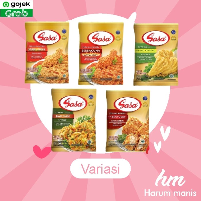 Jual Tepung Bumbu Sasa Aneka Varian Kemasan 225g | Shopee Indonesia