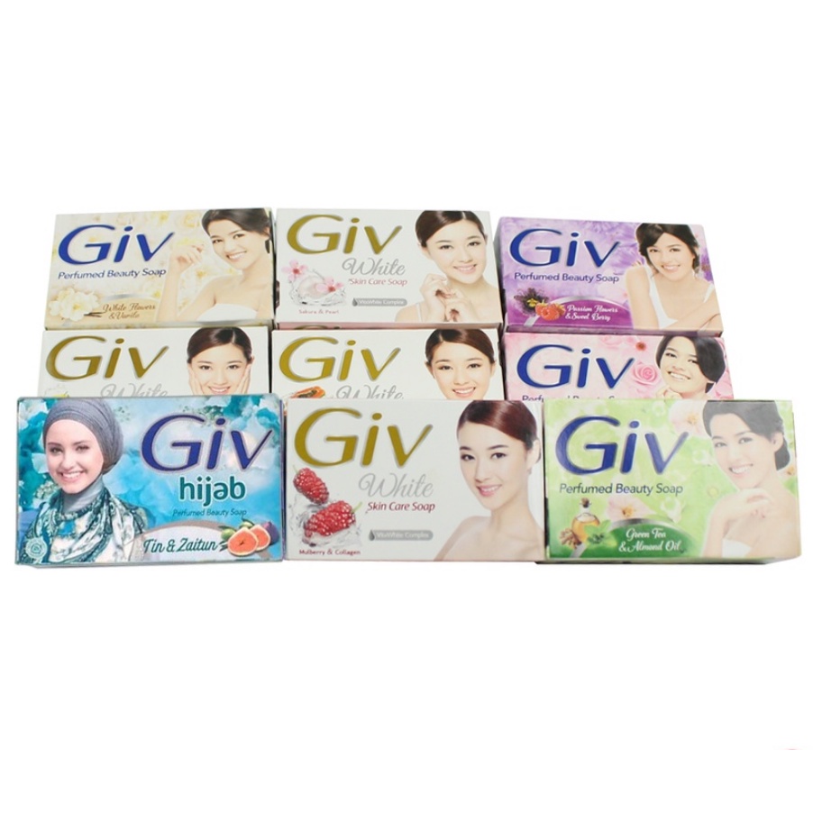 Jual SABUN GIV BATANG 76gr MURAH WHITE SKIN CARE PERAWATAN TUBUH ...