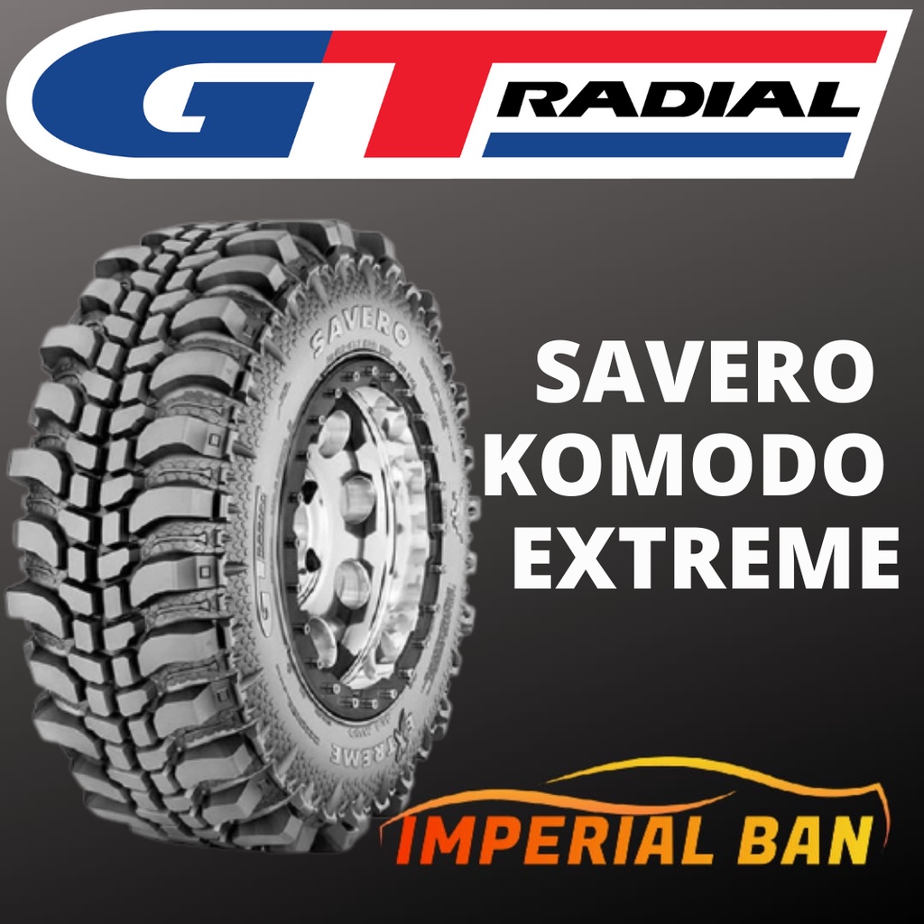 Jual GT Savero Komodo Extreme Size 33X12.5 R15 Ban Mobil OFFROAD 4X4 ...