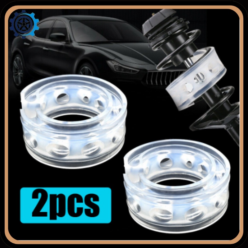 Jual 2pcs Spring Buffer Transparan Stabilizer Mobil Bemper Spring ...