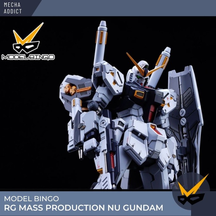 Jual RG Resin Conversion Dress Kit MASS PRODUCTION NU GUNDAM by Model ...