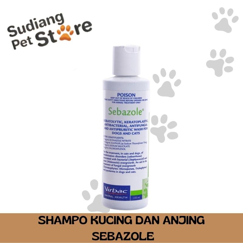 Jual Sampo Anti Jamur Kucing Anjing Virbac Sebazole Cat Dog Shampoo 250 ...