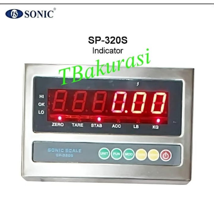 Jual indicator timbangan sonic SP 320S LED | Shopee Indonesia