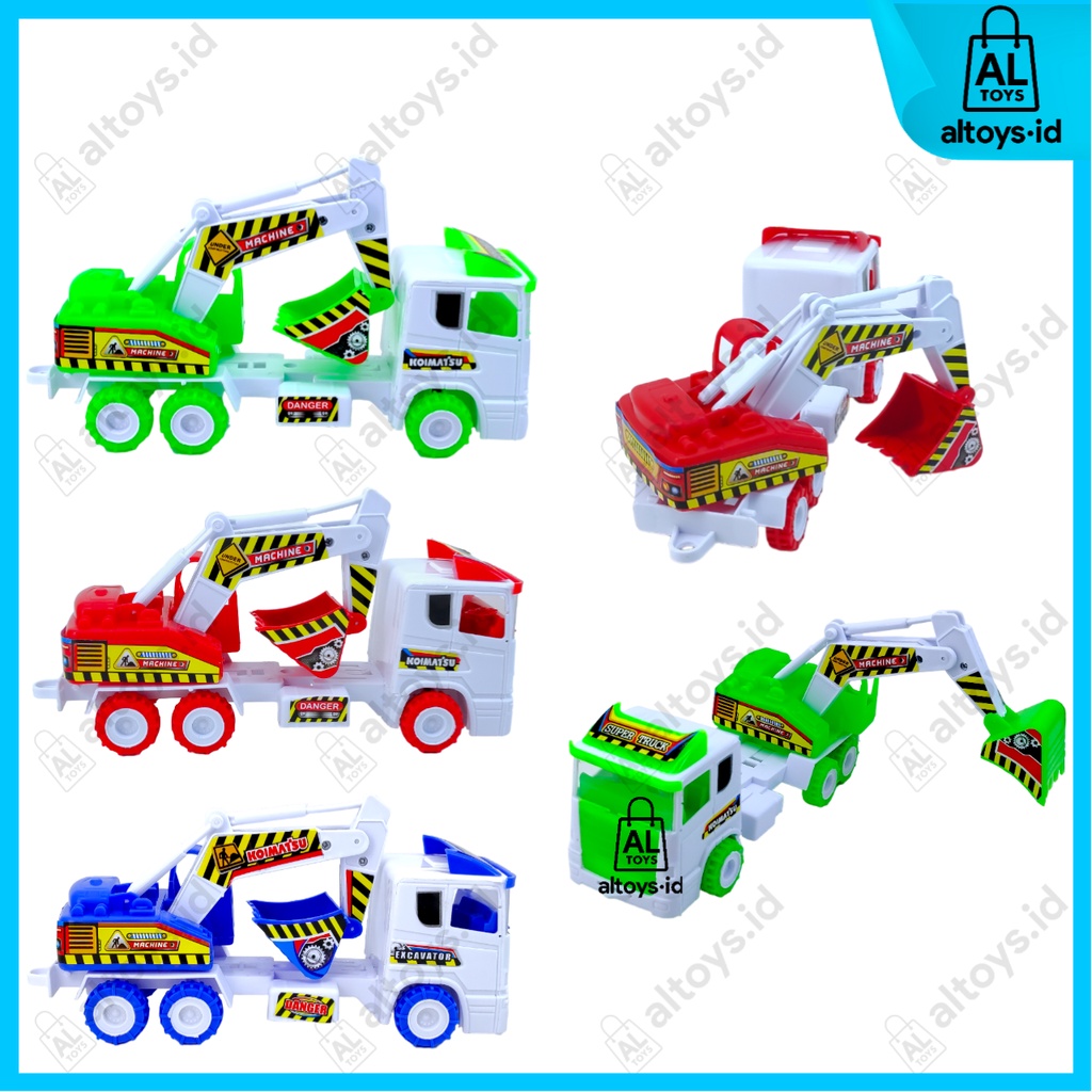 Jual MAINAN KENDARAAN MOBIL TRUCK KOTENER / PEMADAM KEBAKARAN / MOBIL ...