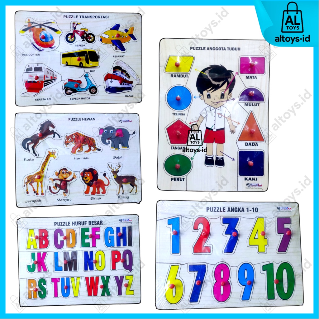 Jual MAINAN PUZZLE GAME KAYU KARAKTER MURAH MAINAN EDUKASI PUZZLE ...