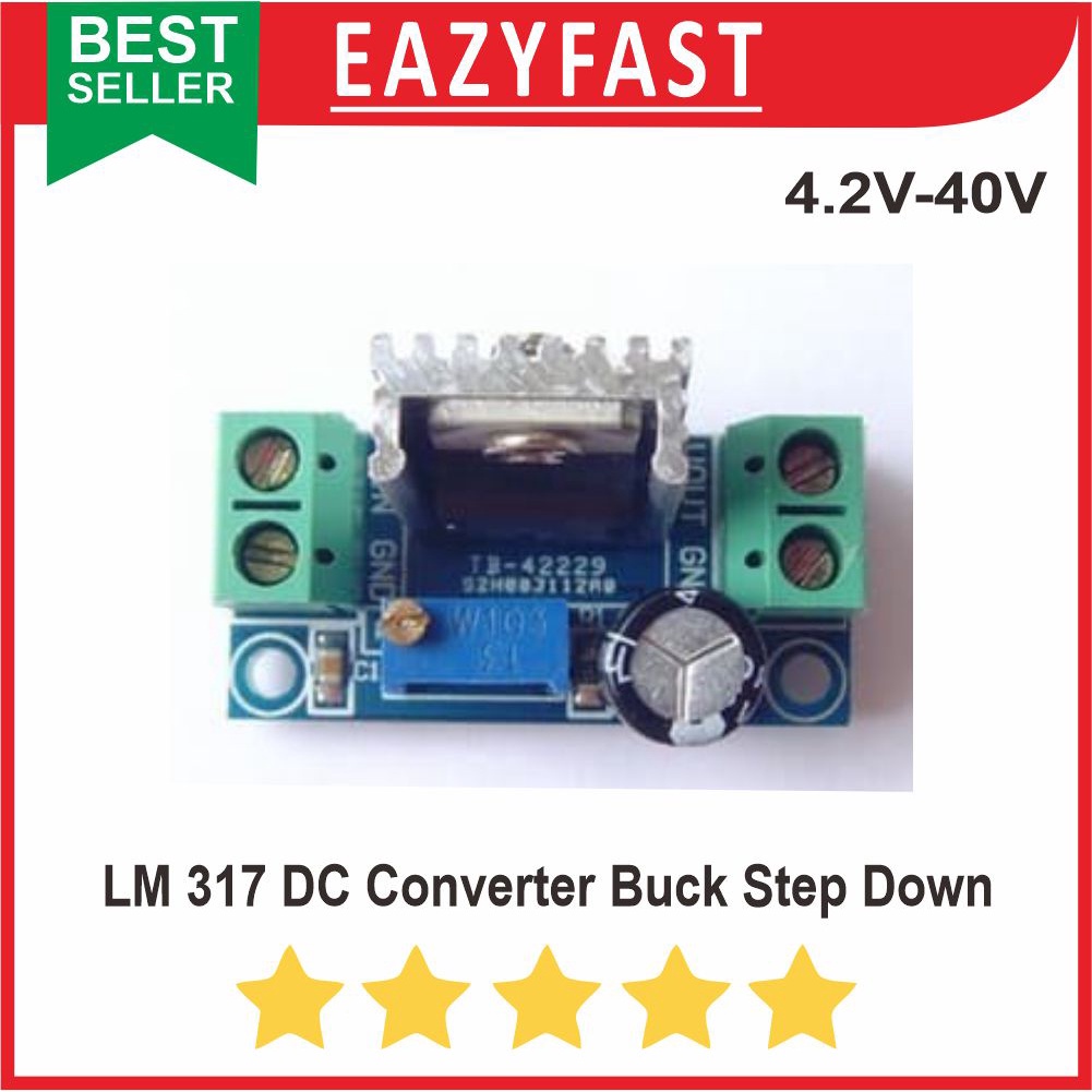 Jual Module LM317 LM 317 DC Converter Buck Step Down Adjustable Variable | Shopee Indonesia