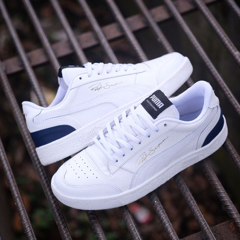 Jual PUMA RALPH SAMPSON WHITE NAVY | ORIGINAL 100% | SEPATU CASUAL ...
