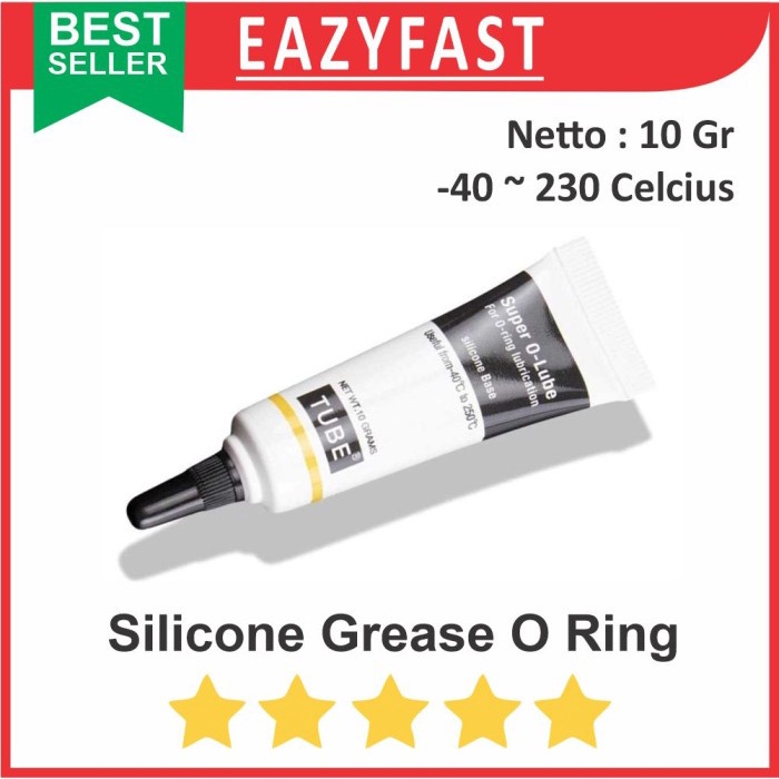 Jual Silicone Grease O Ring Lube Gemuk Sil Rubber Karet Seal Gear High Temp | Shopee Indonesia